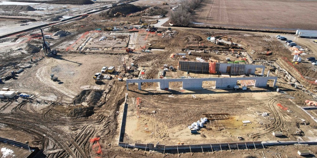 New Whitby Sports Complex starts rising above the ground - Durham Post