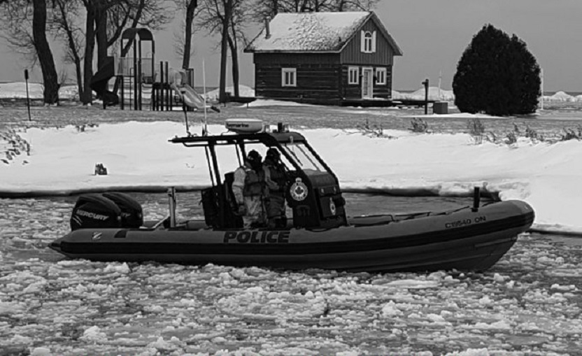 Two people rescued after falling through lake ice - Durham Post