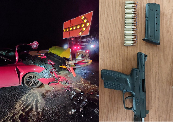 Firearm seized after Highway 401 collision in Clarington - Durham Post